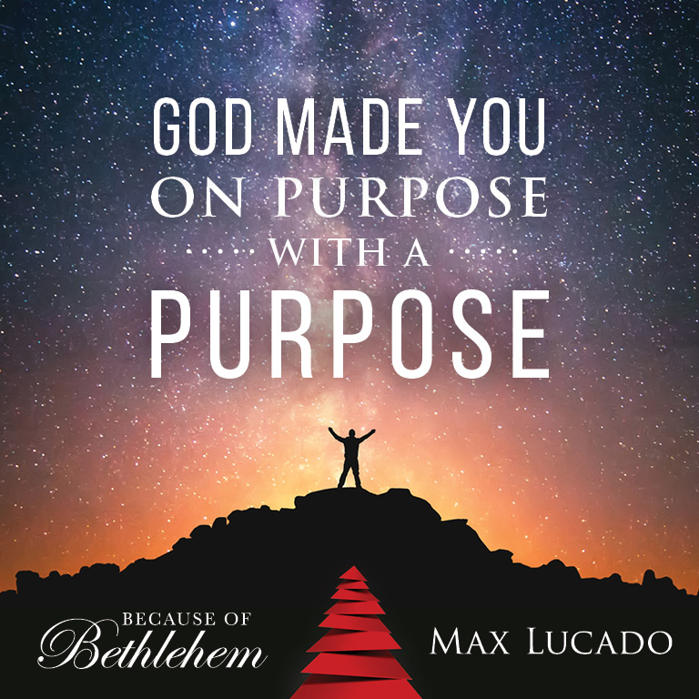 A Christmas Book from Max Lucado – Because of Bethlehem: Love Is Born ...